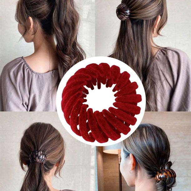 Bands Clip Accessorie Cabello Expandible Retráctil Pelo zos Peinado ...