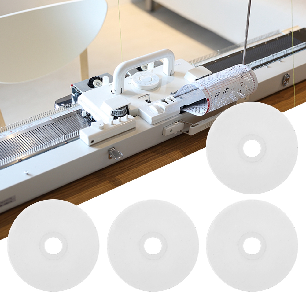 OTVIAP 20 Pcs Knitting Machine Round Brush Cover Plastic Knitting ...