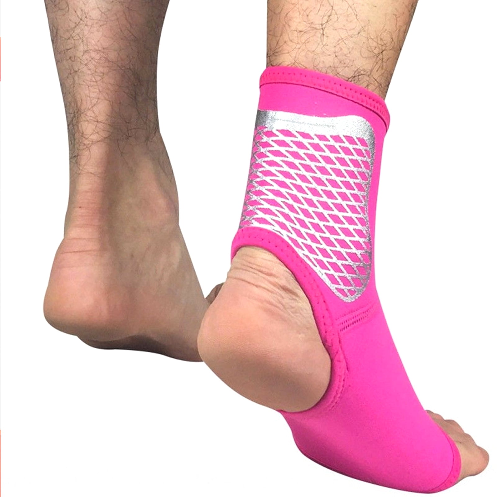 Ankle Brace Guard Pad, Ankle Sprain Brace Foot Support Bandage Achilles ...