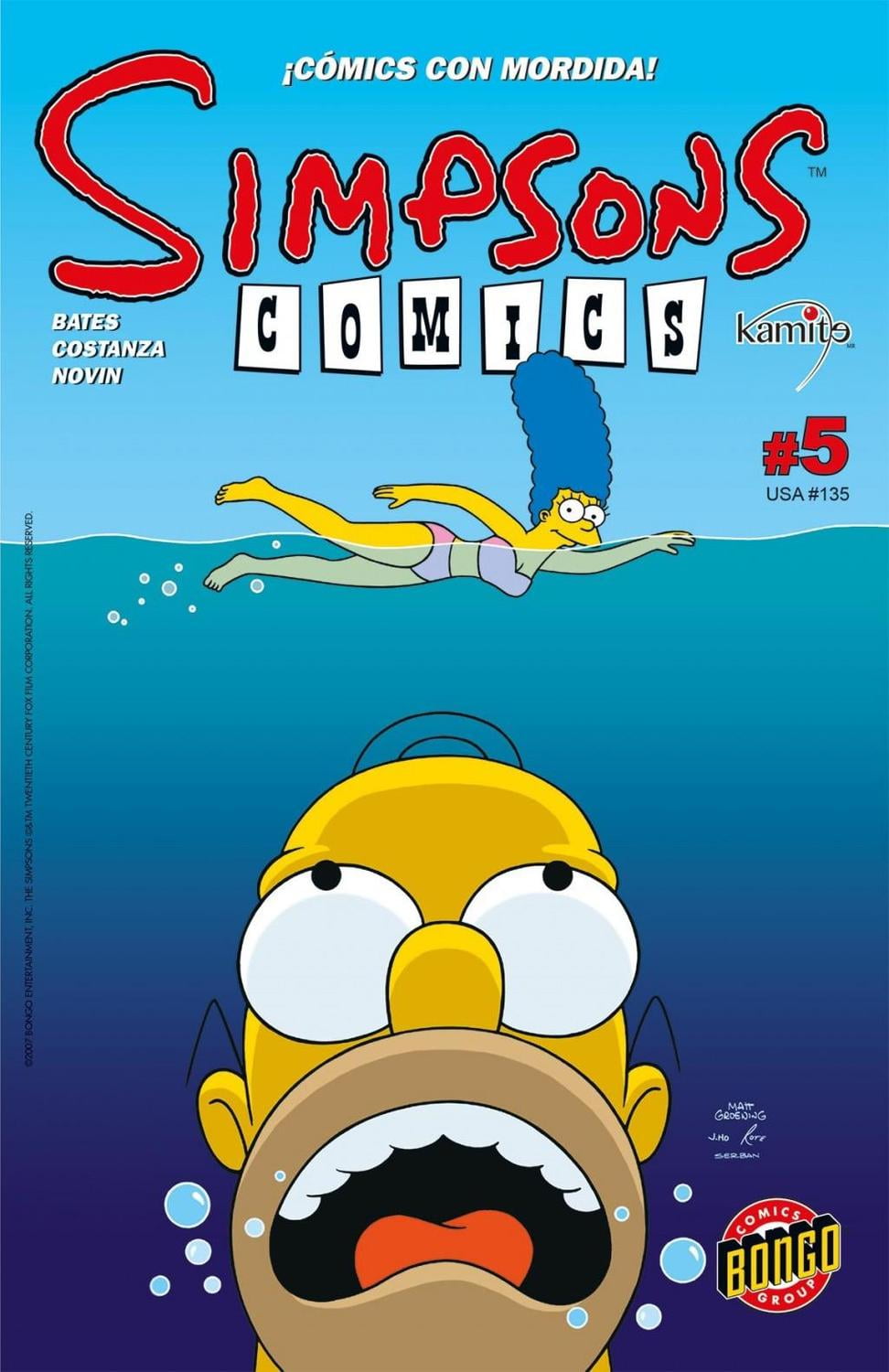SIMPSONS COMICS 5 Editorial Kamite 7500588002340 | Walmart en línea