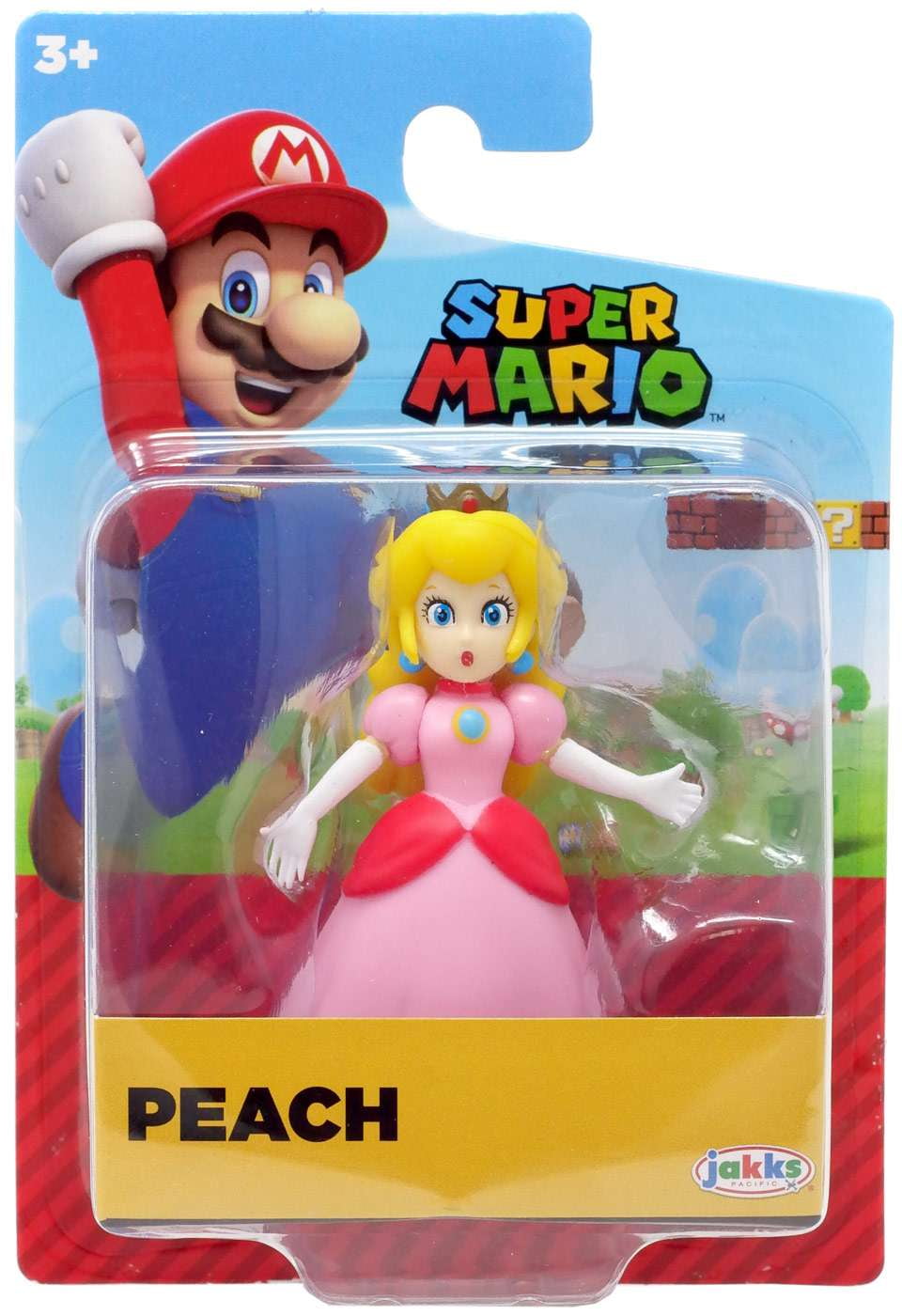 World of Nintendo Super Mario Peach Mini Figure - Walmart.com