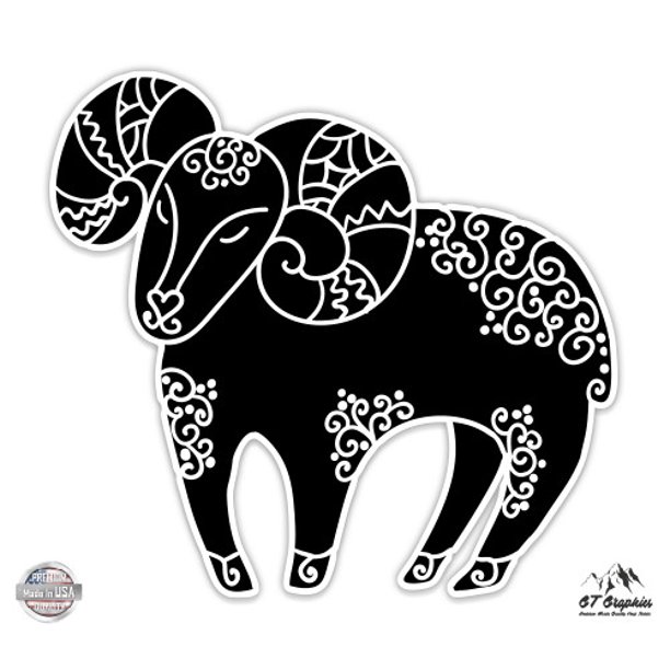 Aries - 12" Vinyl Sticker Waterproof Decal - Walmart.com