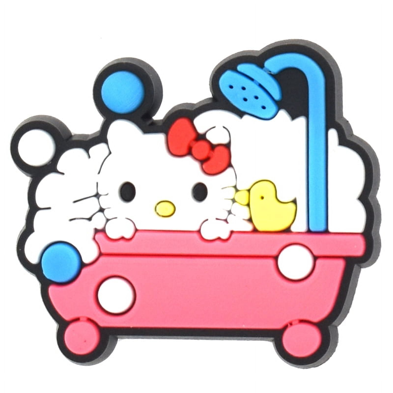 Lindos amuletos de hello kitty para croc charms rosas hello kitty ...