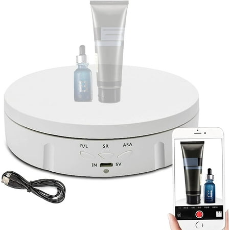 FanShow Electric Turntable, 146mm Smart Electric Rotating Display Stand ...