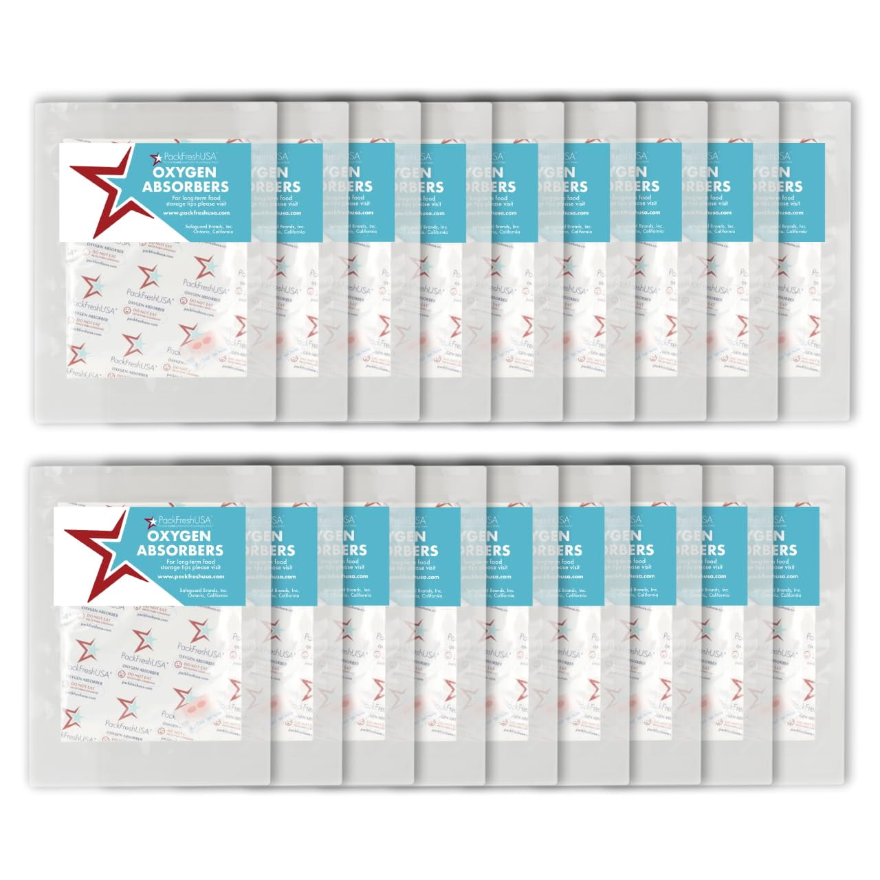 Click here for Packfreshusa: 18 Pack - 2000cc Oxygen Absorber Pac... prices