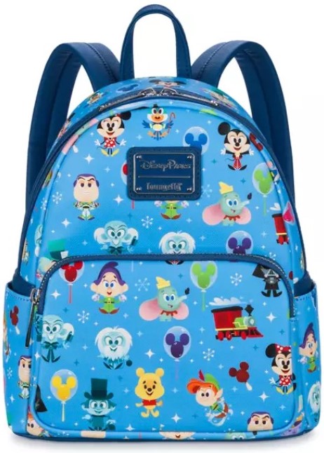 Disney Parks Chibi Characters Loungefly Backpack - Walmart.com