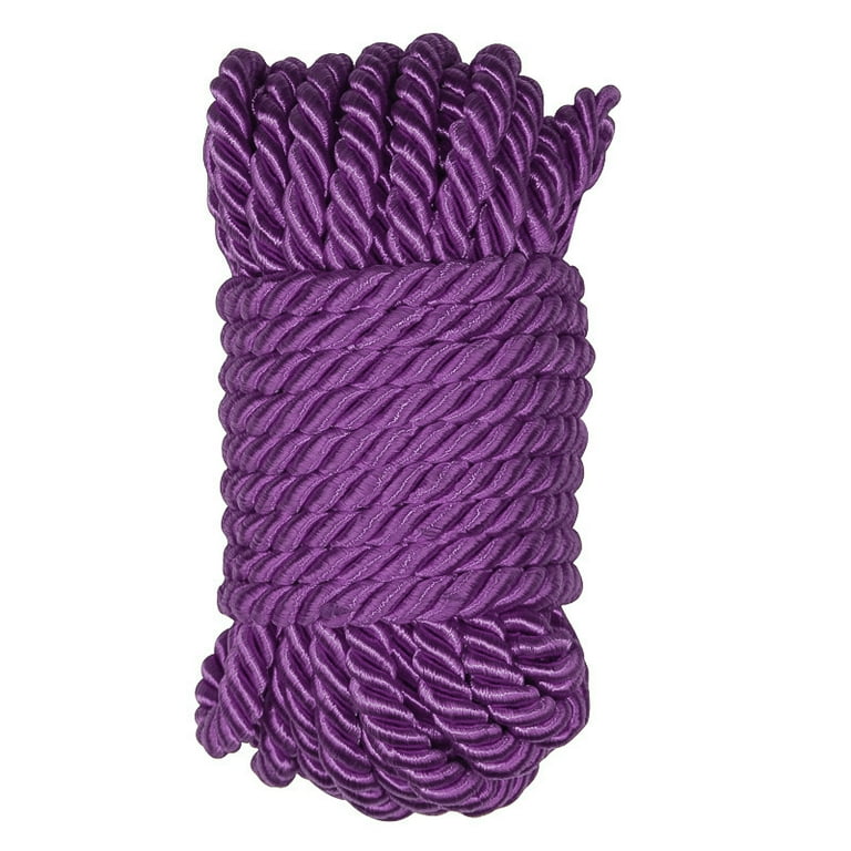 Purple Solid Braided Rope