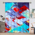 CUH 2Pcs Thick Solid Energy Efficient Drapes Window Bedroom Rod Pocket ...