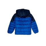 Swiss Tech Boys' Puffer Jacket with Hood, Sizes 4-18 - Walmart.com