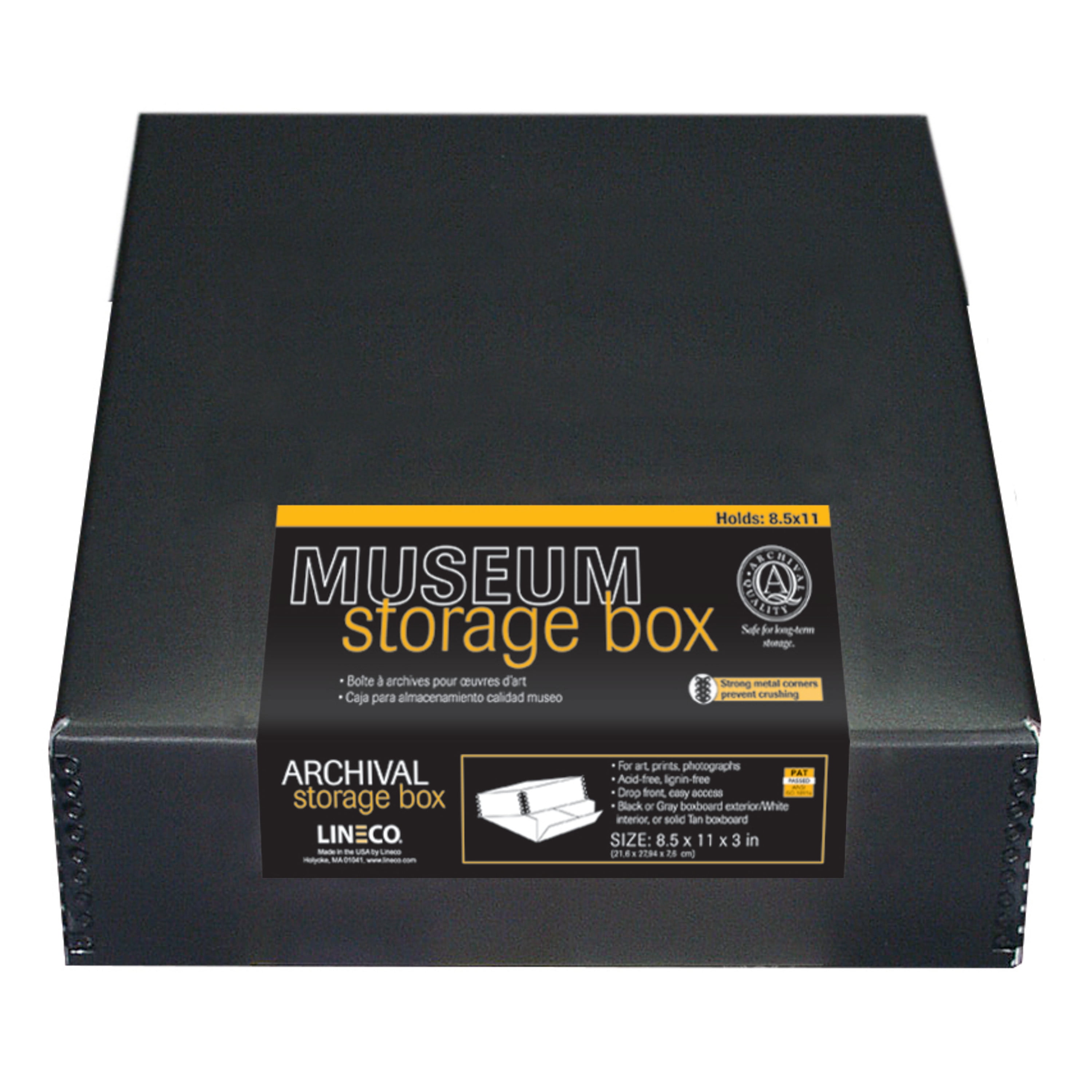 Lineco/University Products Museum Storage Box, 8.5" x 11" - Walmart.com ...