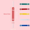 50 Pcs Prong Paper Fasteners Durable Plastic Filing Fasteners Colored ...