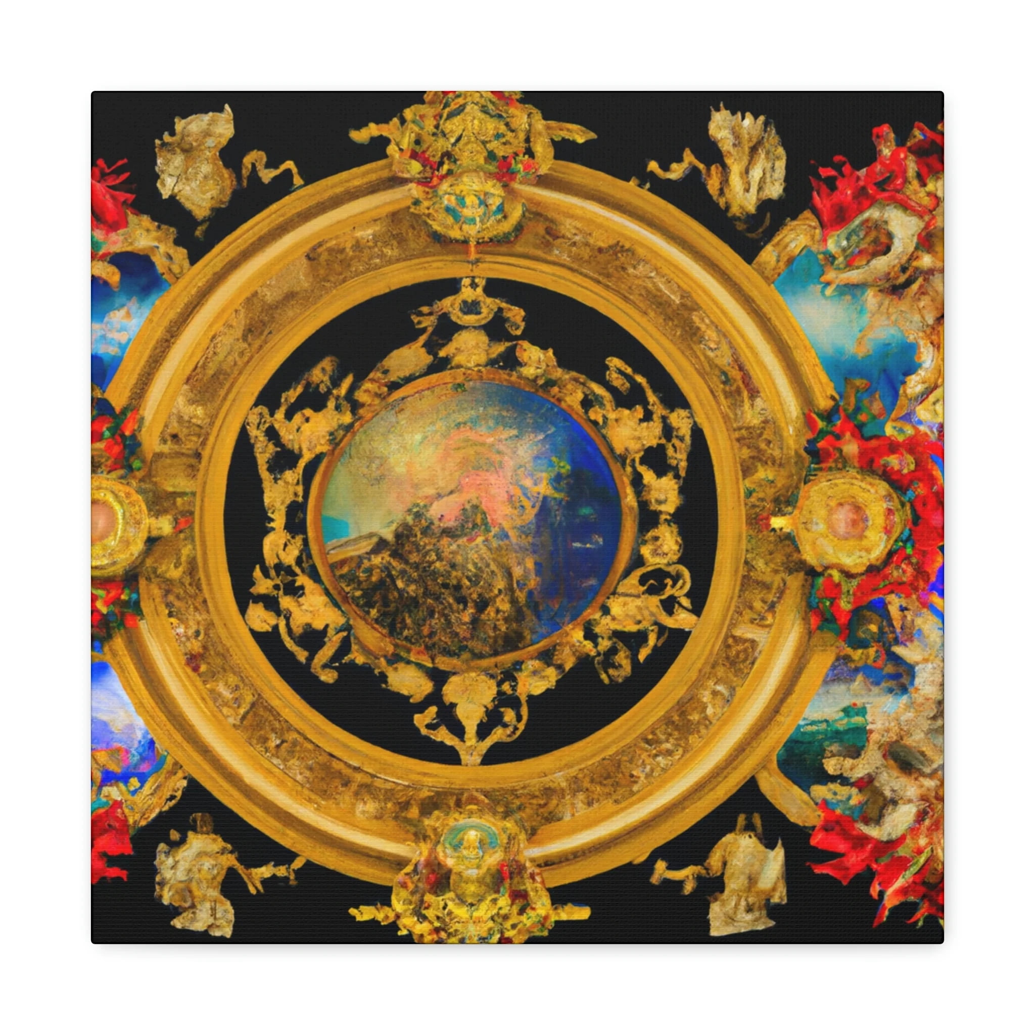 Radiant Celestial Splendor - Canvas - Walmart.com
