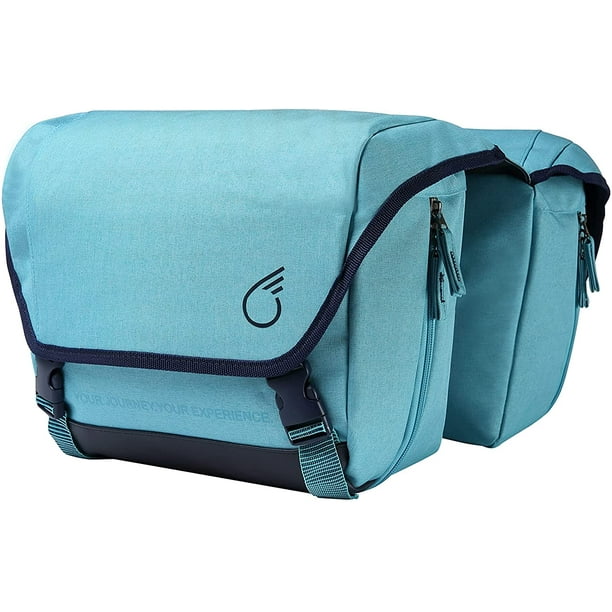 sixthreezero Bike Bag Rear Rack, Waterproof Bicycle Pannier, Double ...