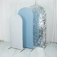 Balsa Circle 3 Fitted Round Top Wedding Arch Backdrop Stand Covers, 3 ...