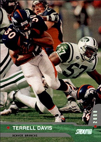 2000 Stadium Club #110 Terrell Davis NFL Football Trading Card ...