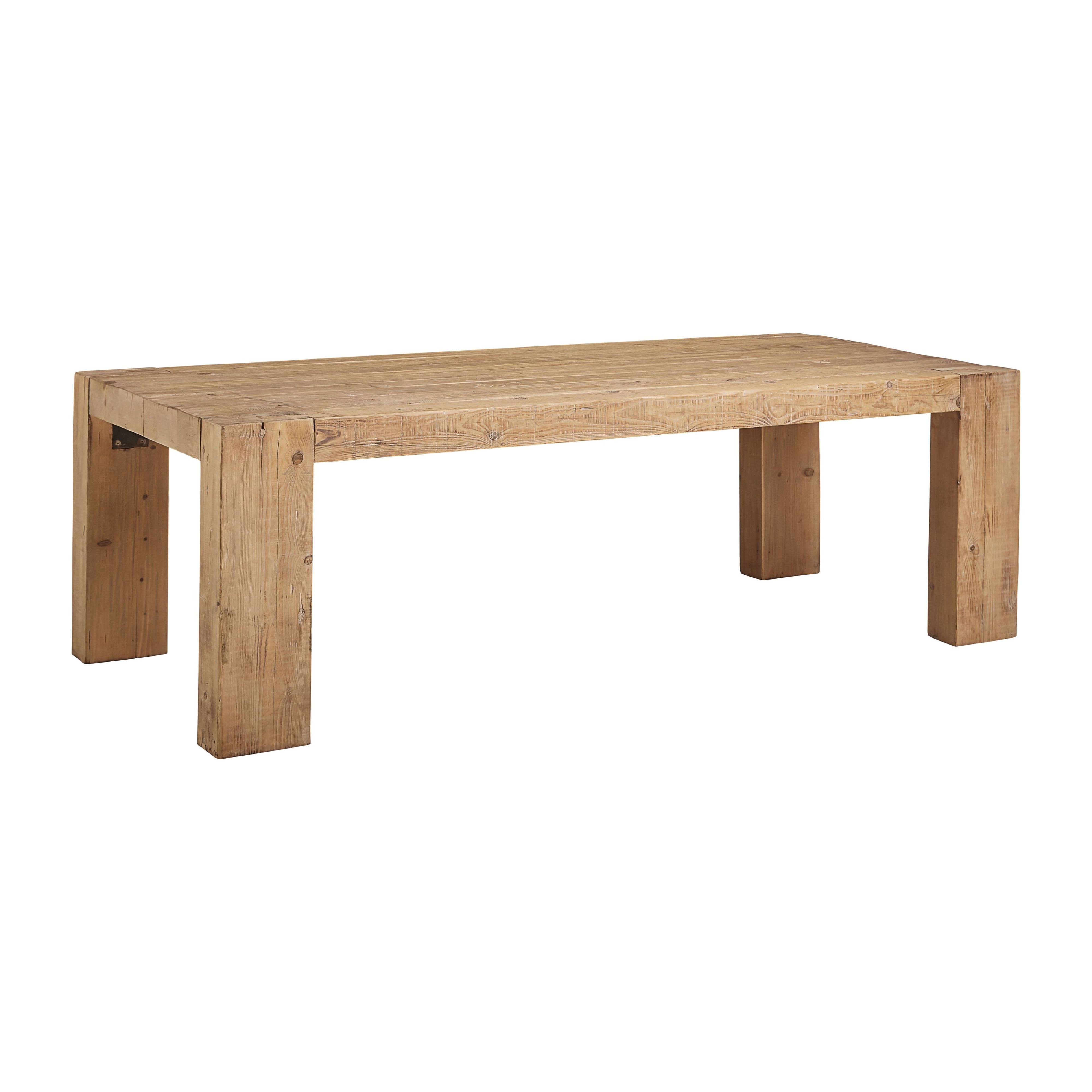 Ranger Reclaimed Pine 96-inch Farmhouse Dining Table - Walmart.com