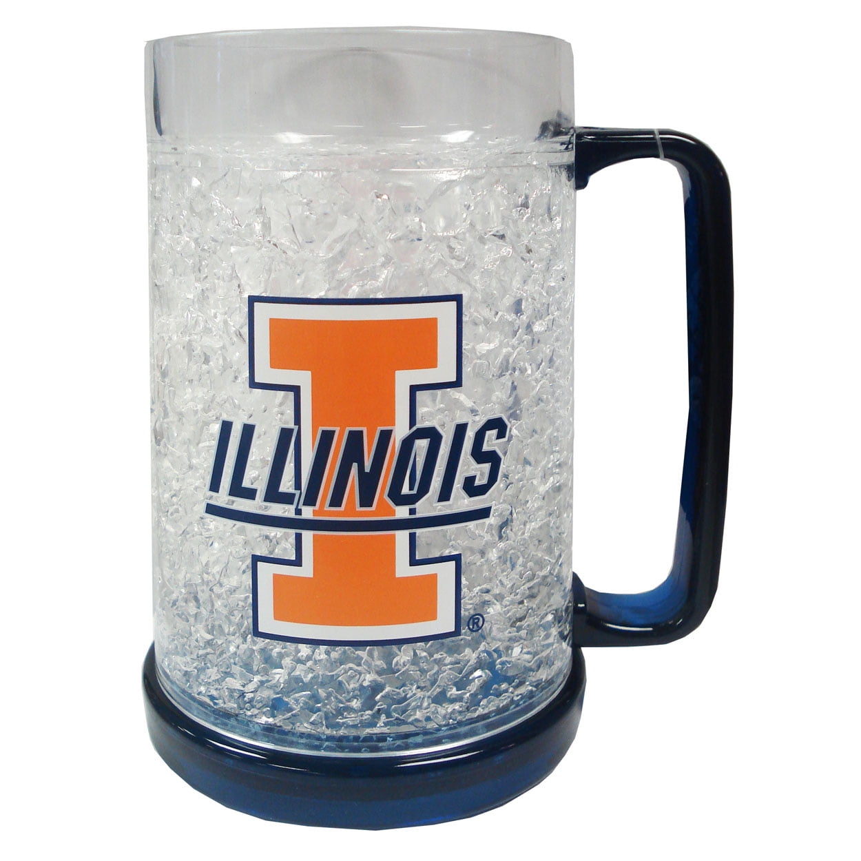 Duckhouse NCAA Illinois Illini Crystal Freezer Mug - Walmart.com