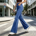 AHTJRT Flare Jeans for Women Stretch High Waisted Slim Fit Denim Pants ...