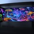 Blacklight Mushroom Black Light Aquarium Background UV Reactive ...