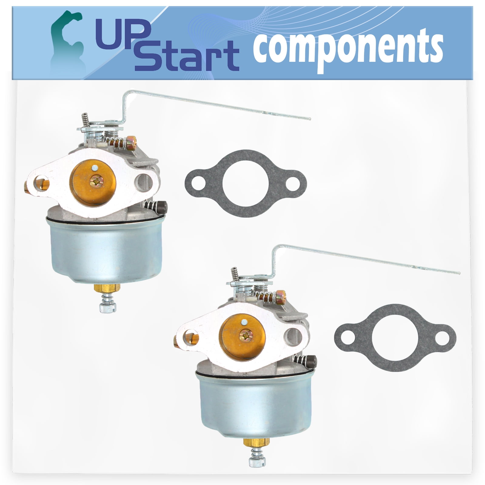 2-Pack 632615 Carburetor Replacement for Tecumseh H30-35435U 4 Cycle ...