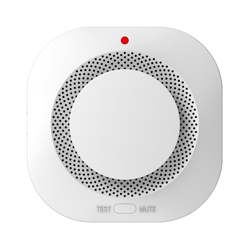 Detector de Humo WiFi Tuya Smart APP Push Alarma de Incendio Blanco ...