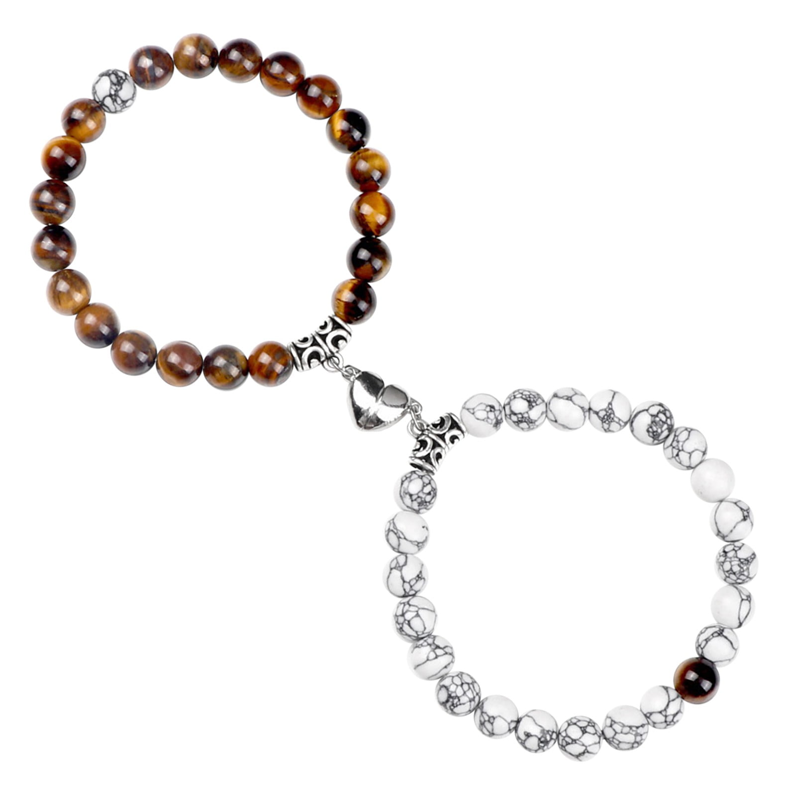 Click here for Topllc Matching Couple Bracelets Healing Crystal B... prices