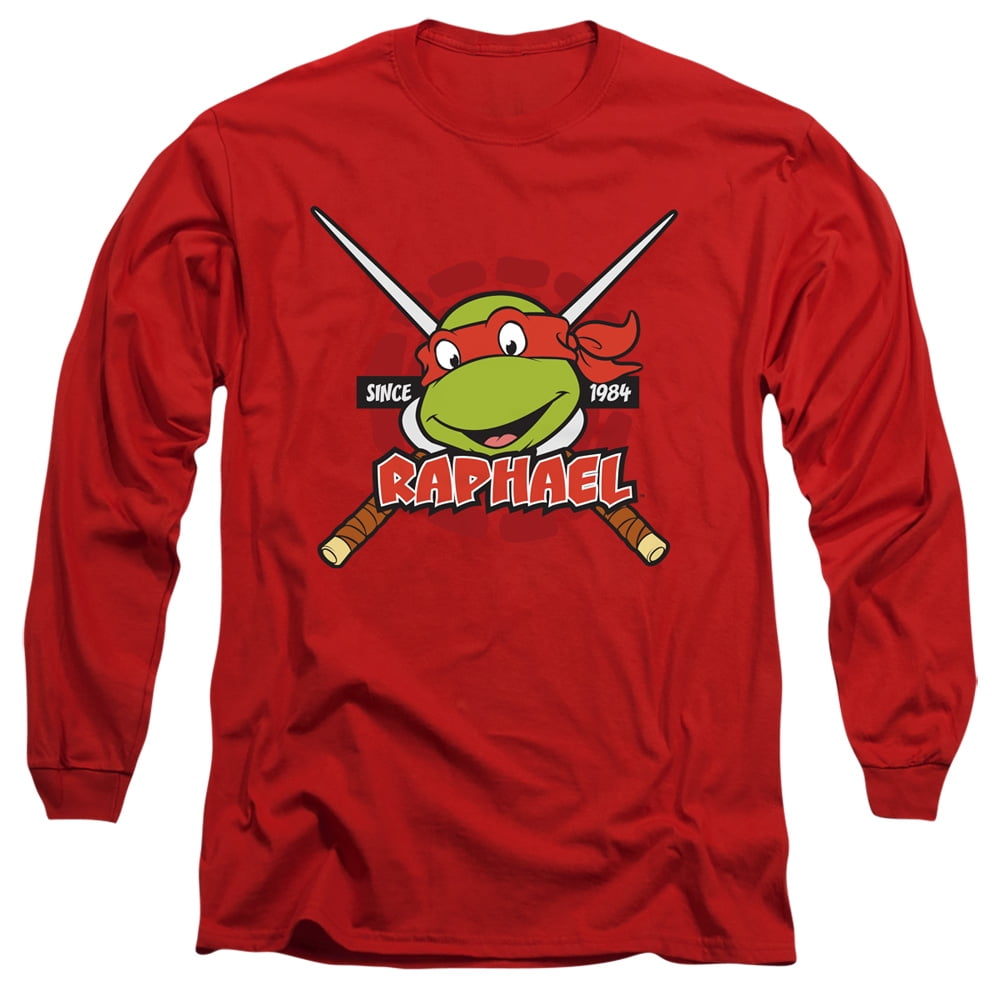 TMNT Teenage Mutant Ninja Turtles Raphael Since 1984 Unisex Adult Long ...