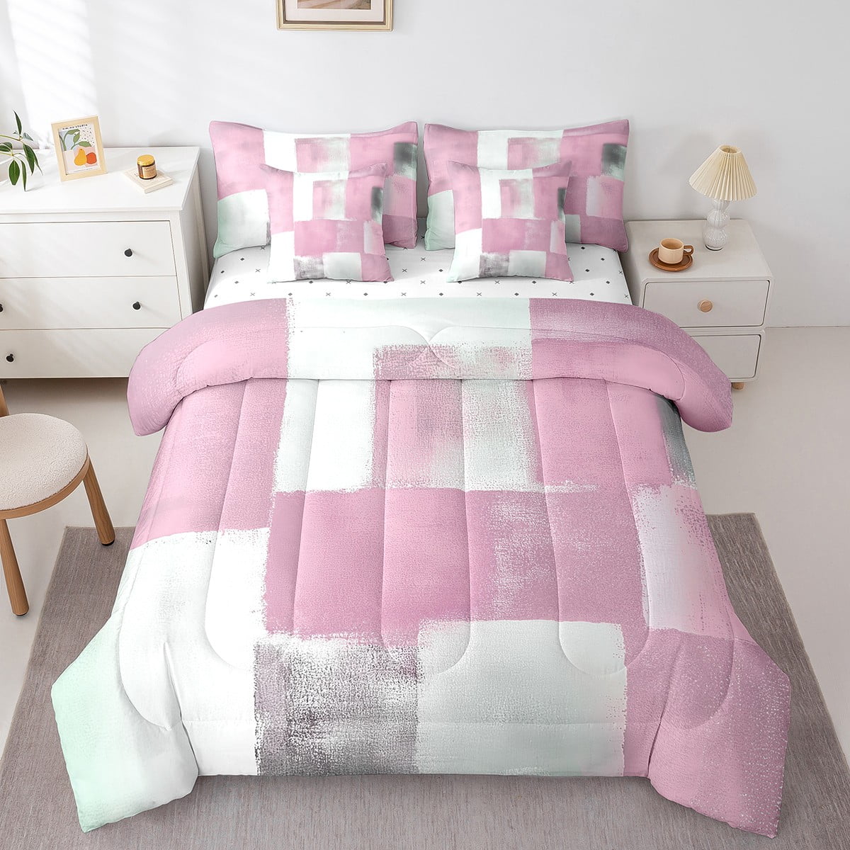 Click here for Erosebridal Chic Artwork Bedding King Size  Abstra... prices