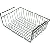 Casewin Under Cabinet Storage Shelf Wire Basket Organizer Fit Dual ...