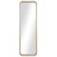 Mainstays 17X53 Rounded Edge Rectangular Mirror Lightwood Grain Finish ...