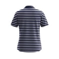 Bibifish Womens Solid T-Shirts Summer Short Sleeve Polo Neck Classic ...