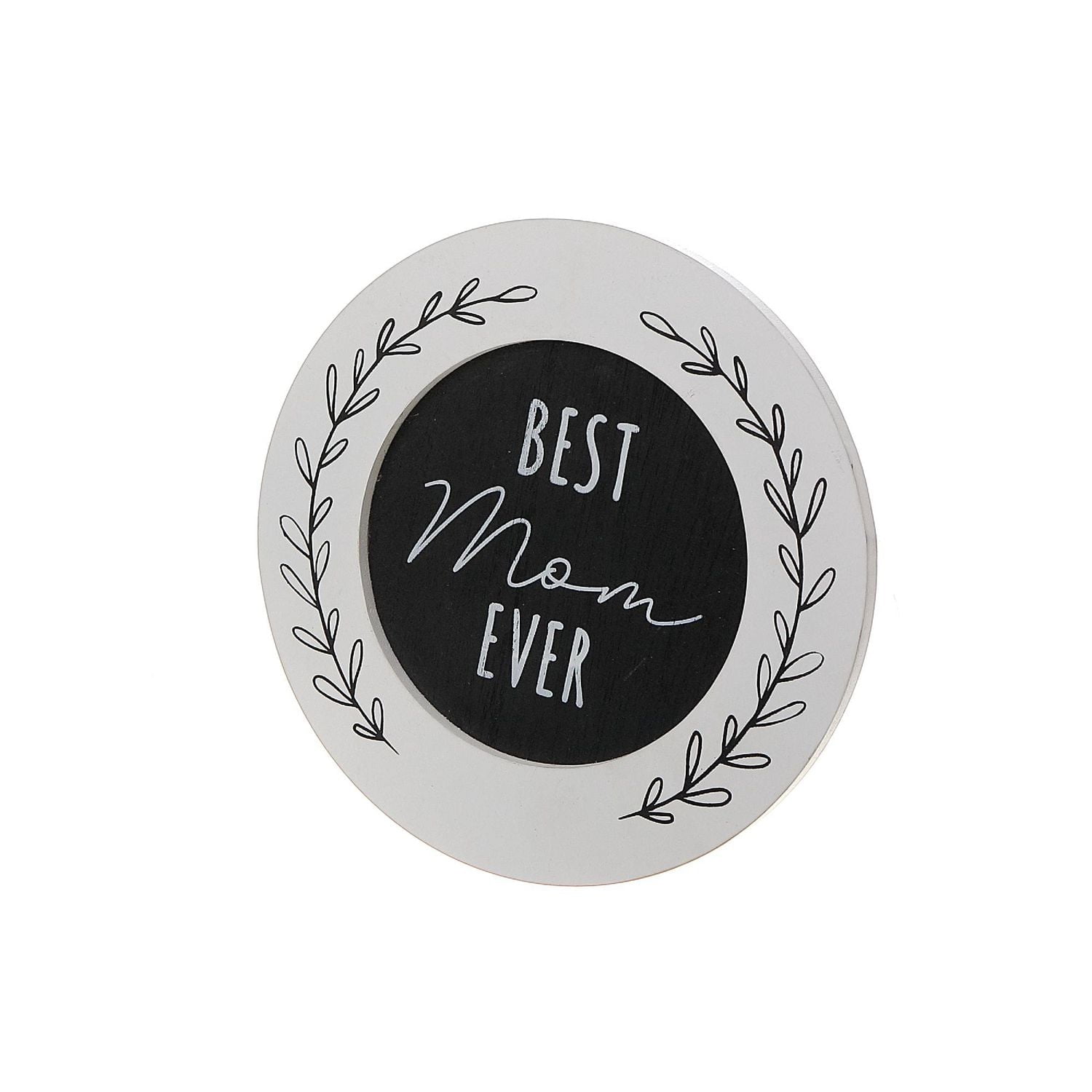 Click here for Ih Casadécor Wood Round Block Decor Best Mom Ever prices