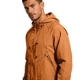 Antinious Men Solid Ice Silk Zip Hooded Long Sleeve Water Sun Casual ...