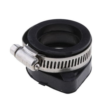 4 Pieces Motorcycle Rubber Carburetor Intake Manifold Interface Adapter ...
