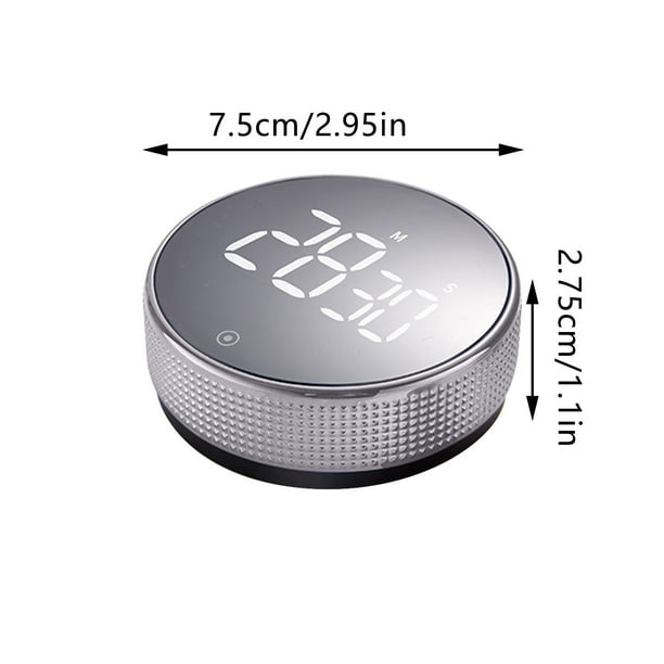 Agiferg Tightarely Smart Timer,LED Magnetic Attraction Rotation Timer ...
