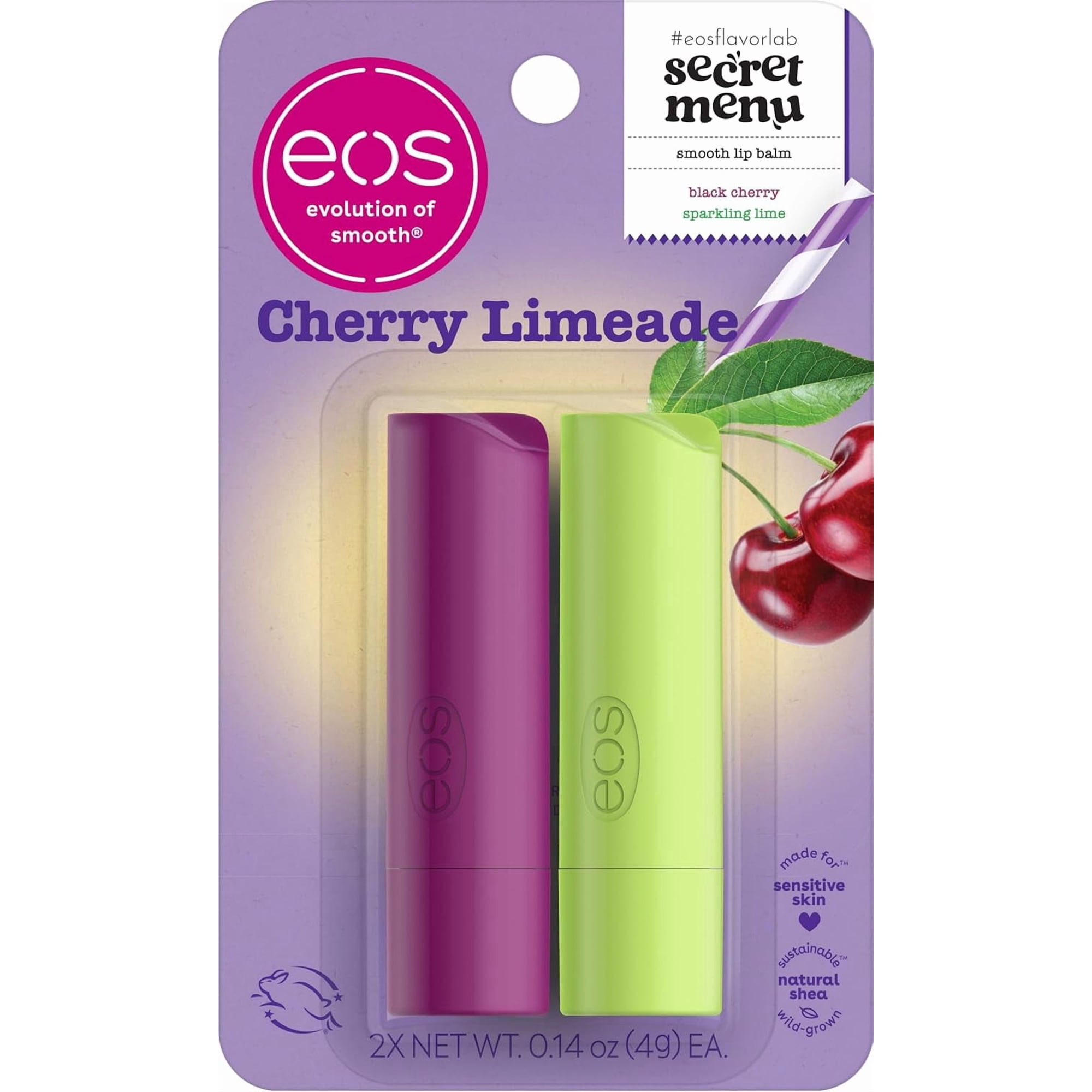 Click here for Eos Flavor Lab Secret Menu Lip Balm - Cherry Limea... prices