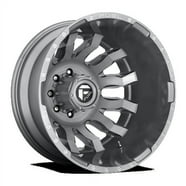 Fuel 1PC Aluminum Rim D712 RAGE 20X10in Gloss Black Red Tinted Clear ...