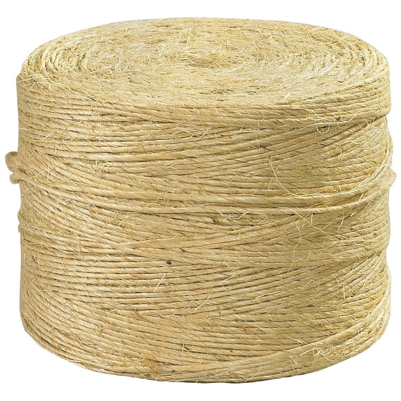 Box Partners Polypropylene Tying Twine 3-Ply 725lb White 1800'/Case ...