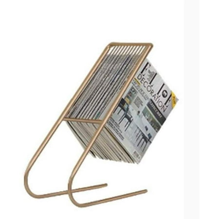 Wrought Iron Magazine Rack, Independent Art Metal Bookshelf Creative ...