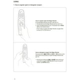 Voice Replace Magic Remote Control for LG TV 55SM9000PUA 65UM7300AUE ...