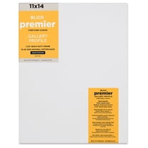 Blick Premier Stretched Cotton Canvas - Gallery Profile, Back-Stapled ...