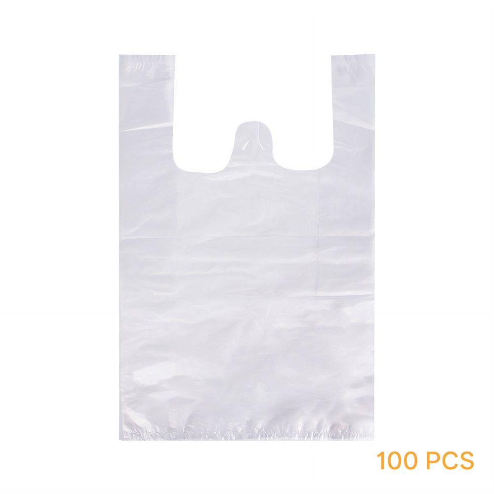 Click here for Hlonk 100pcs Plastic Bags With Handles Plastic Bag... prices