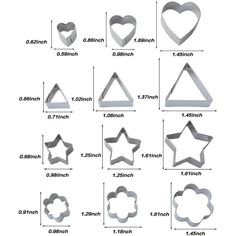Geometric Cookie Cutters
