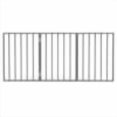 3-Panel Indoor Foldable Pet Gate 54 in-Wide Gray, Small - Walmart.com