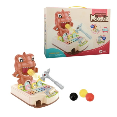 Electric Whack-A-Mole Toy for Kids Multifunctional Dinosaur Toy ...