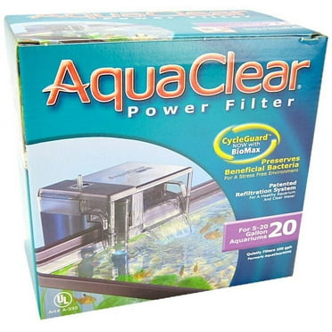 AquaClear Fish Tank Filter - 20 to 50 Gallons - 50v - Walmart.com