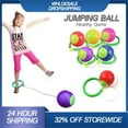 Skip It Ball, Foldable Skip It Ankle Toy with Backpack, It Toy for ...