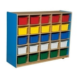 WOOD DESIGNS 25 Tray Storage with Assorted Trays - Walmart.com