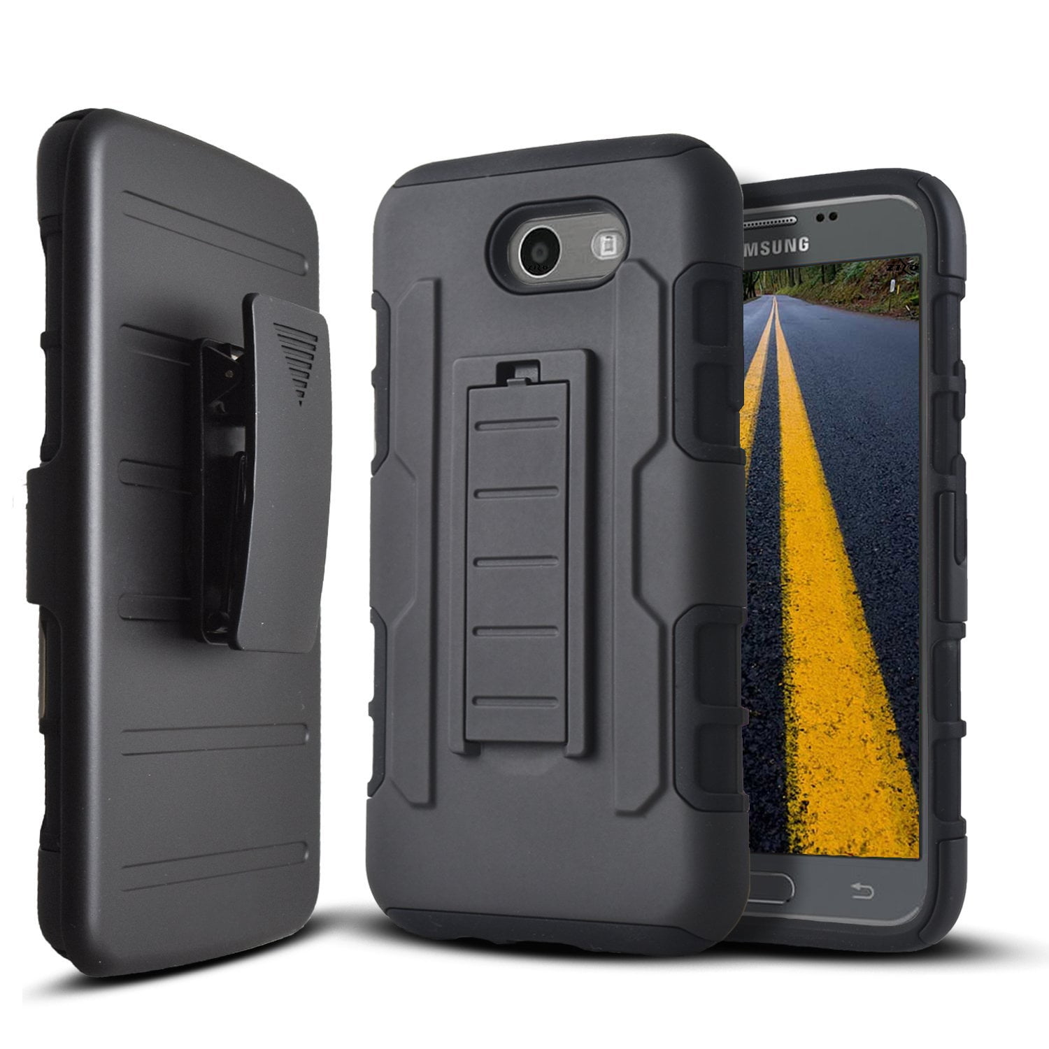 Samsung Galaxy J3 Emerge Case, ZV iRobot Cover - Slim Fit Armor w ...