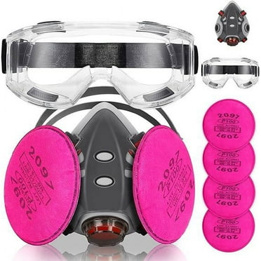 ST-100X Full Face Survival Gas Mask - Reusable Dust, Chemical Filter ...